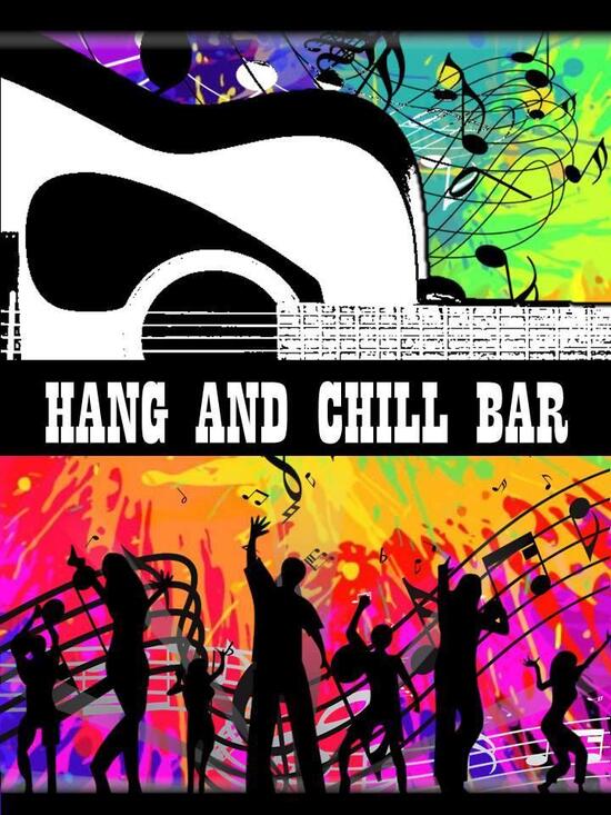 Menu at Hang & Chill Bar, San Juan