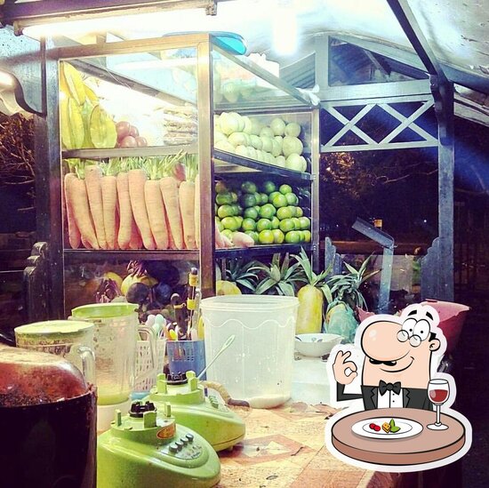 Menu at Juice Si Bos cafe, Meulaboh