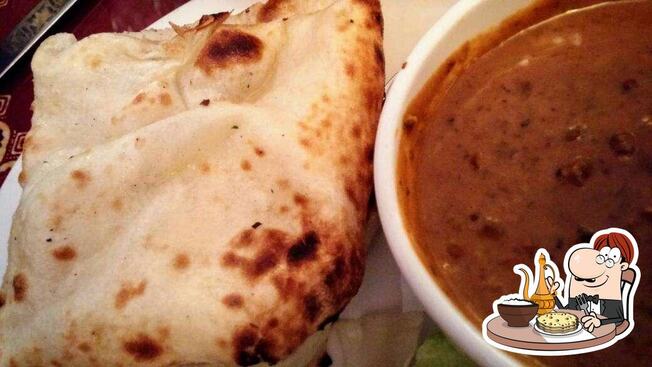 Menu at Taj Mahal restaurant, Moncton