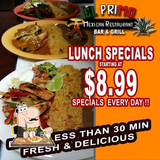 El Primo Mexican Restaurant, Lawrenceville - Restaurant menu, prices ...