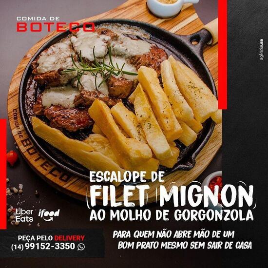 Menu em Comida de Boteco pub & Bar, Bauru