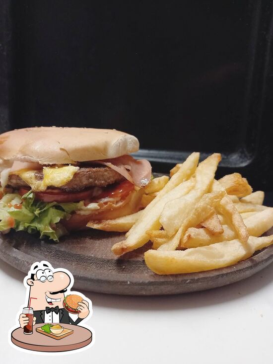 Menu at Maga Burgers restaurant, Salta