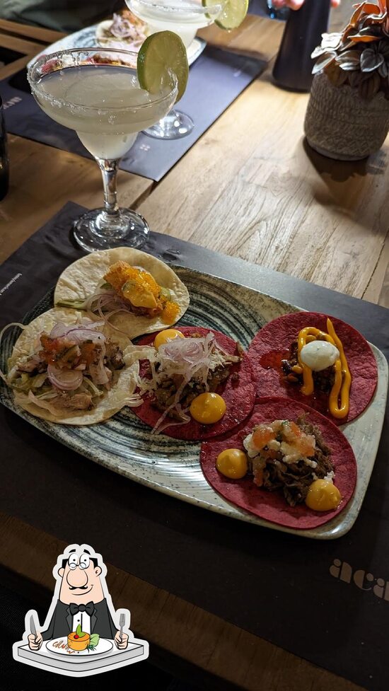 Menu at Acan restaurant, Moschato