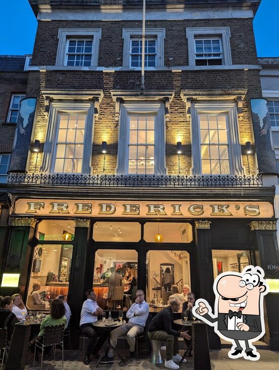 Frederick's, London, Angel - Restaurant menu, prices and reviews