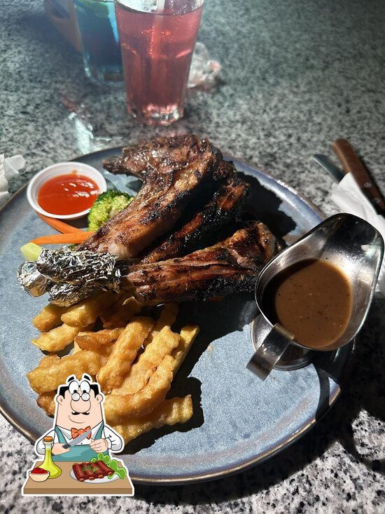 Menu at Bluefire Beach Club, Batam