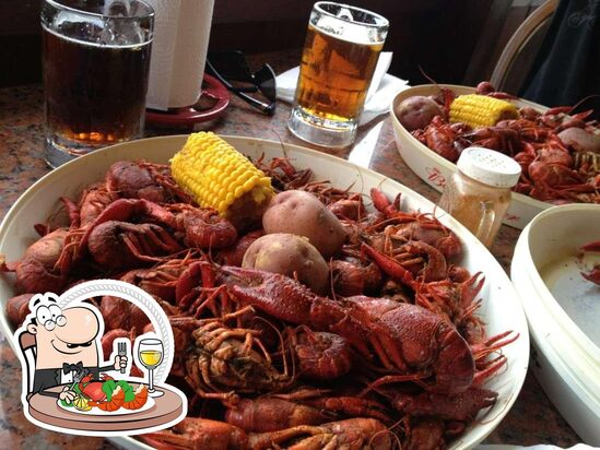 Menu at Crawfish Palace pub & bar, Red Chute, US-80