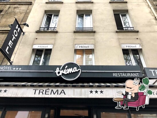 Restaurante Hôtel Tréma, Paris, 189 Rue de Crimée - Carta del ...