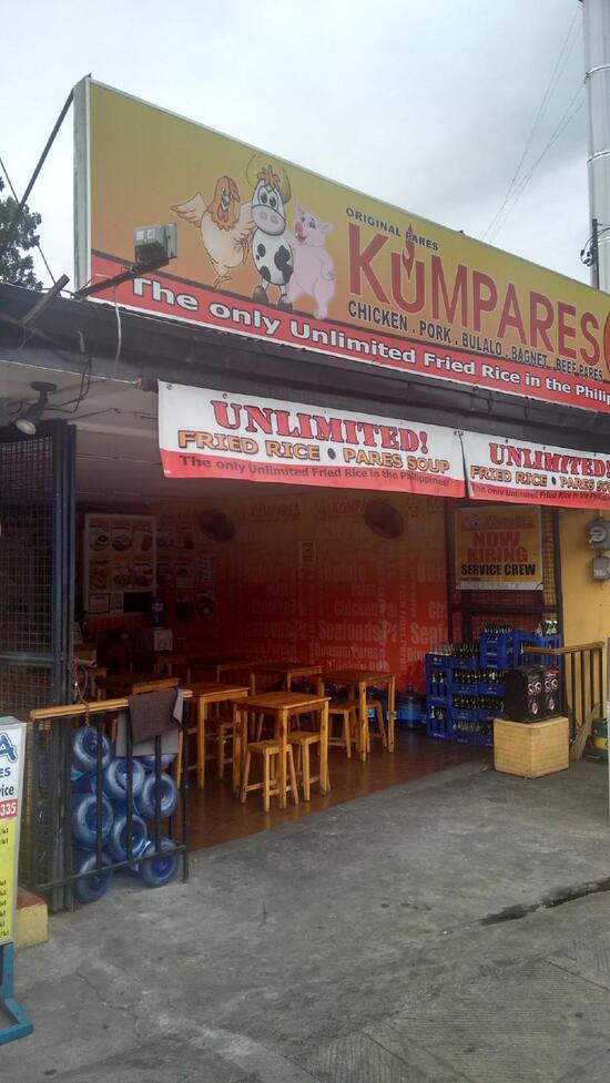 Menu at Kumpares restaurant, San Pedro, +HJV