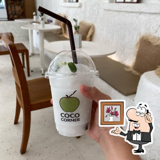 Menu at Coco Corner cafe, Chiang Mai