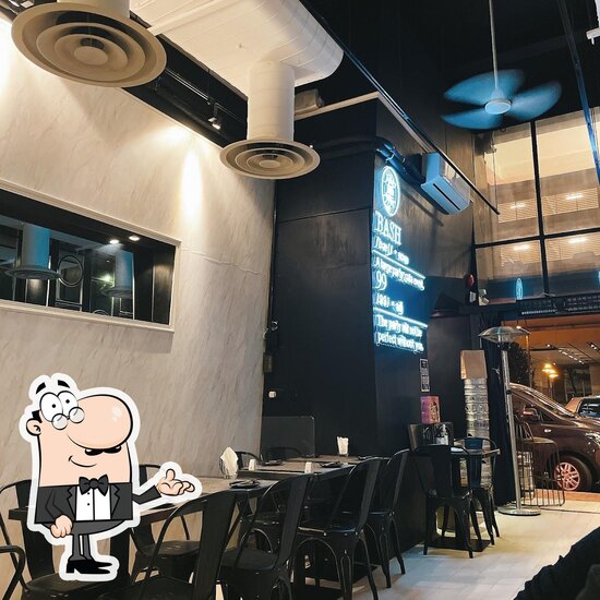 Menu at Bash99 pub & bar, Hong Kong