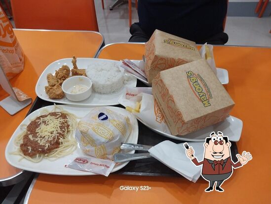Menu at Mayong's Bakeshop and Snackhouse, Tacloban City