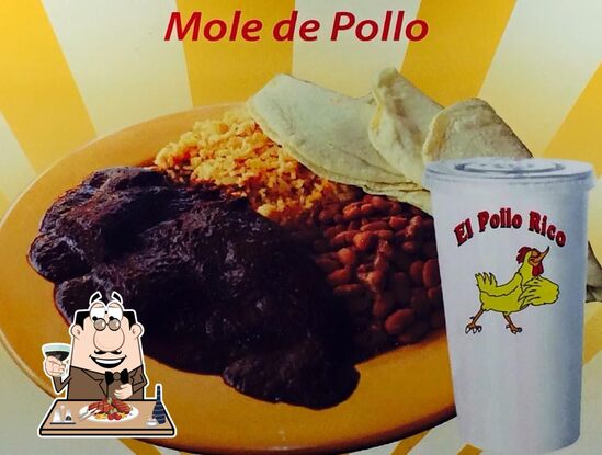 Menu at El Pollo Rico restaurant, Ogden