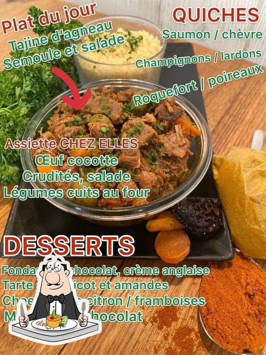 Chez elles, Saint-Cyprien - Menu du restaurant, prix et avis