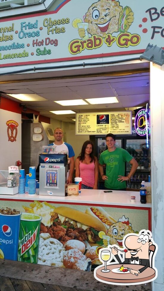 Menu at Grab & Go Fast Food, Ocean City