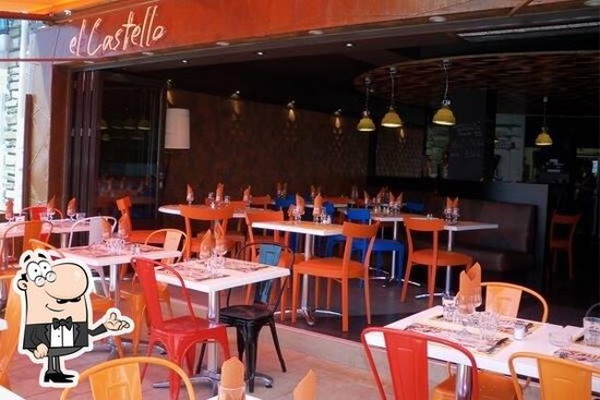 Menu at El Castello restaurant, Les Sables-d'Olonne