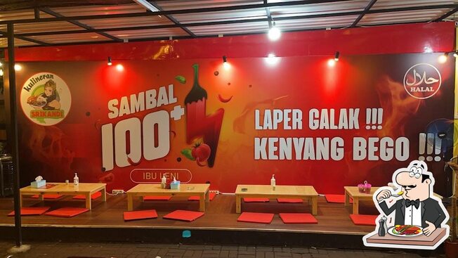Menu at Sambal 100+ Ibu Leni restaurant, South Jakarta