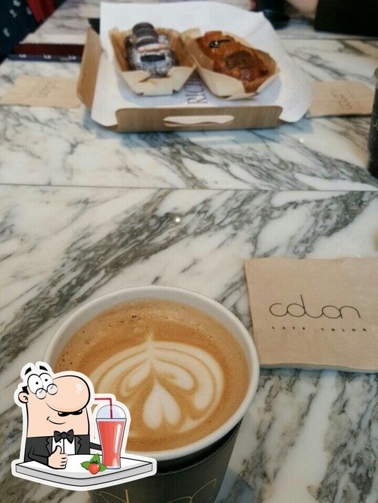 Menu at Cafe Colon, Seoul