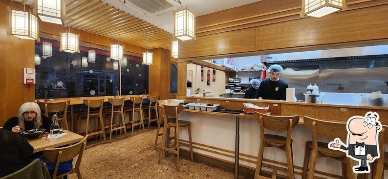 Menu at Genki restaurant, Reims