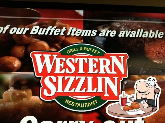 Menu at Western Sizzlin steakhouse, Boaz