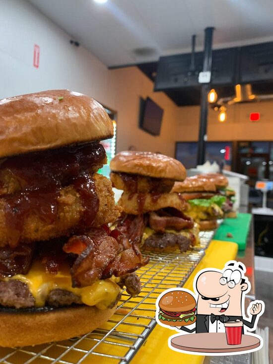 Menu at Loud Burger restaurant, Grand Terrace