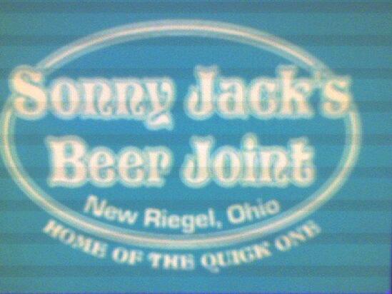Menu at Sonny Jack's pub & bar, New Riegel