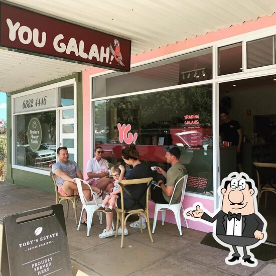 Menu at You Galah! cafe, Dubbo
