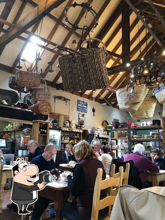Menu at Mountain's Farm Shop cafe, Swineshead