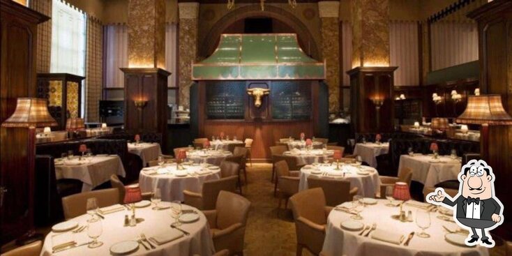 Menu at Butcher and Singer steakhouse, Philadelphia