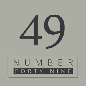 Menu at Number 49 restaurant, Usk