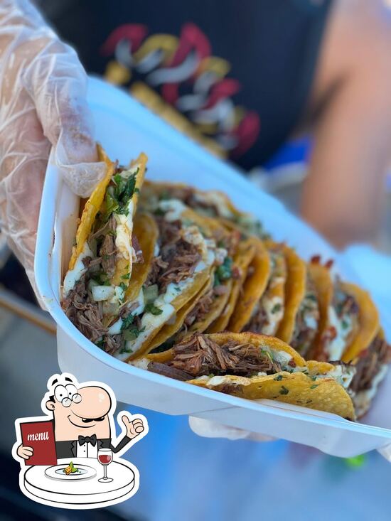 Menu at Octo Tacos restaurant, Cathedral City