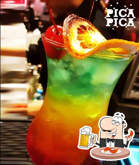 Menu at Pica Pica pub & bar, Miraflores