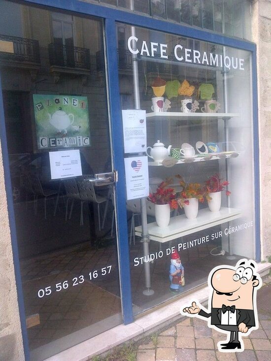 Menu at Café Céramique, Bordeaux