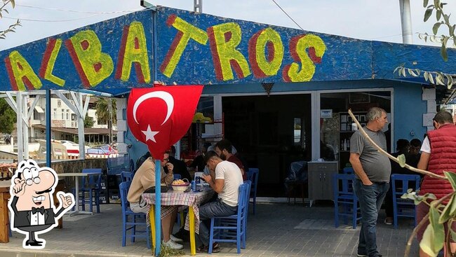 Menu at Albatros beach, Avşa Belediyesi
