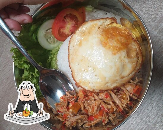 Menu at Nasi Pedas Harmoni restaurant, Semarang