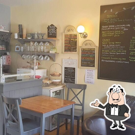 Menu at The Cottage Tea Room cafe, Chorley