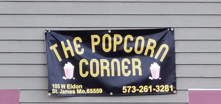 Menu at The Popcorn Corner pub & bar, Rolla