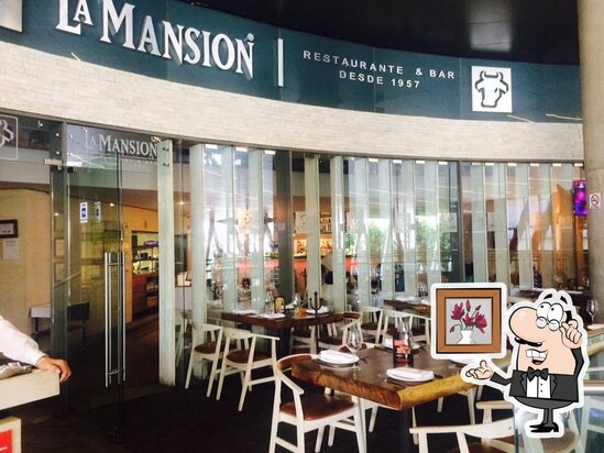 Menu at La Mansión steakhouse, Mexico City, Av. Universidad 767