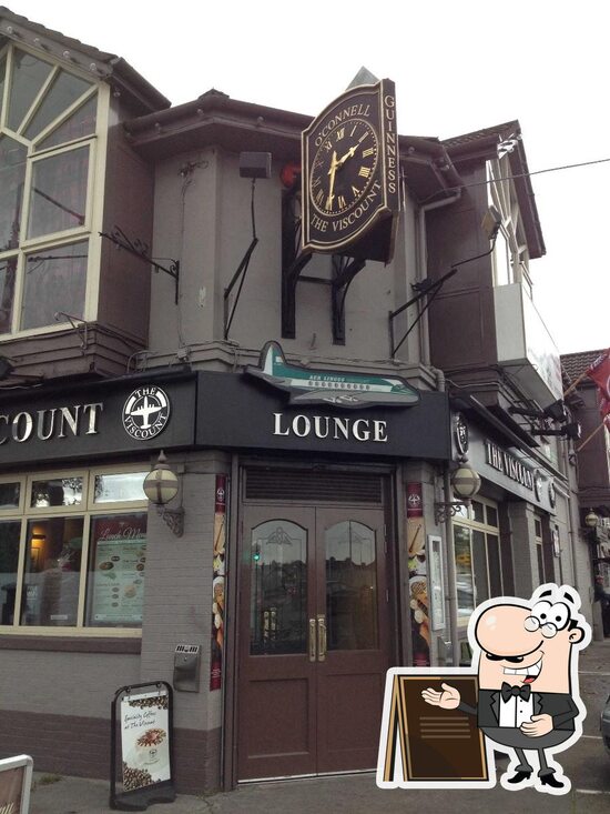 Menu at The Viscount pub & bar, Dublin