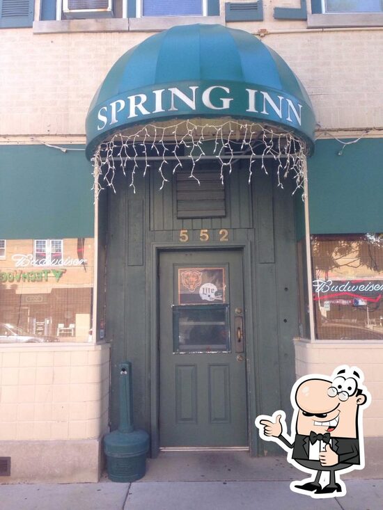 Menu at Spring Inn pub & bar, Elmhurst, 552 Spring Rd STE A
