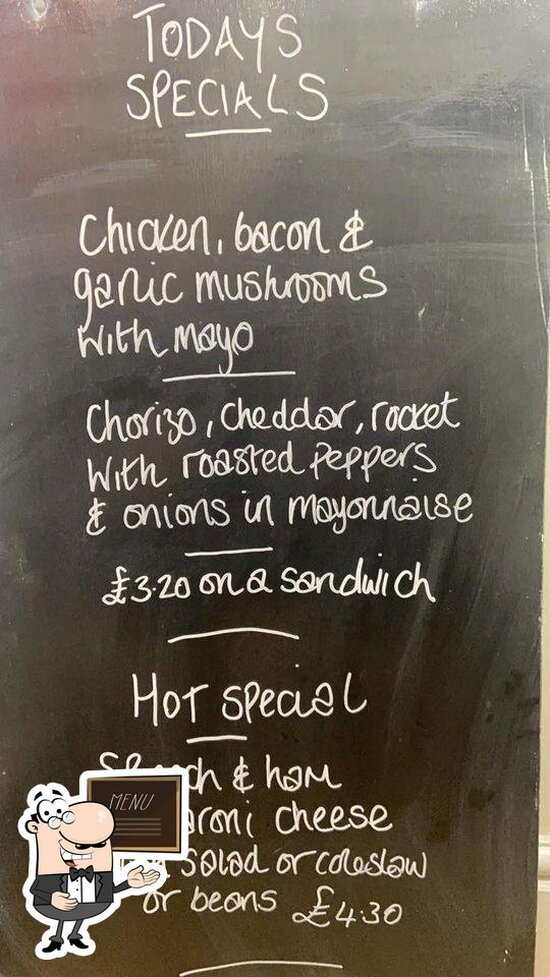 Menu at Brambles, Shrewsbury