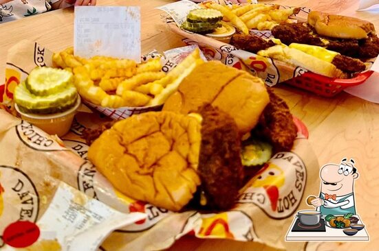 Menu at Dave's Hot Chicken restaurant, Overland Park