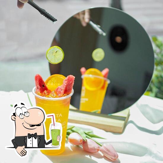 Carta del café Kita Tea Stand ตลาดเทศบันเทิงระยอง, Rayong