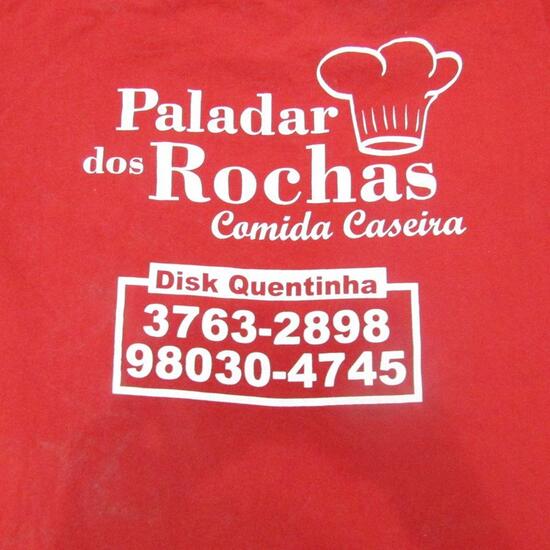 Menu at Paladar dos Rocha restaurant, Nova Iguaçu