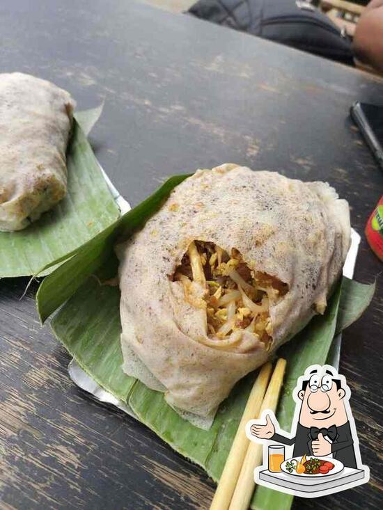 Menu at Lumpia Basah, Bandung, Jl Jatihandap