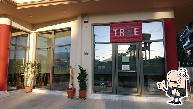 Menu at True coffee, Koropi