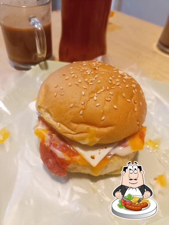 Menu at BIM's Burger, South Jakarta