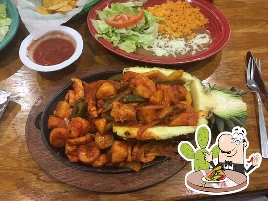 Menu at Rodeo’s Mexican Grill restaurant, Dillwyn