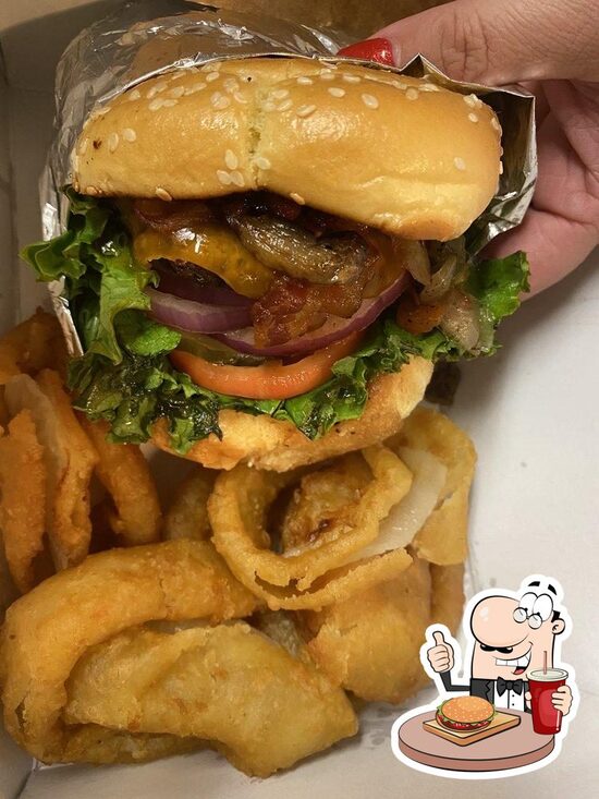 Menu at The Burger Den, Henderson