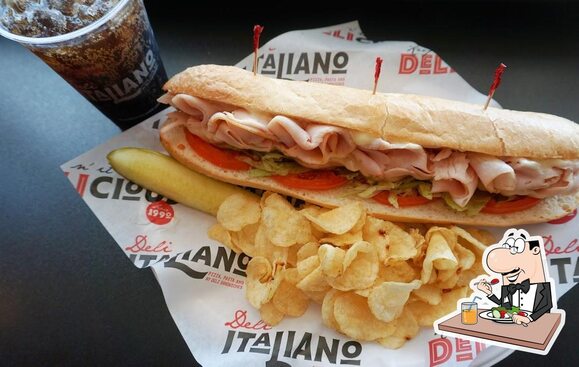 Menu at Deli Italiano Herndon pizzeria, Herndon