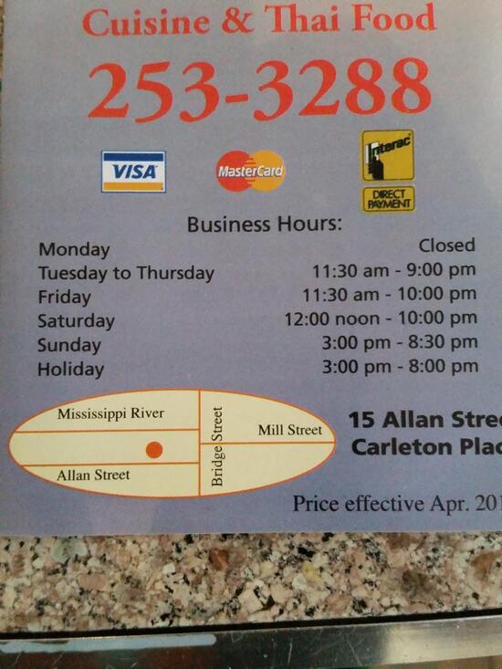 Good Companion Restaurant, Carleton Place - Restaurant menu, prices and ...